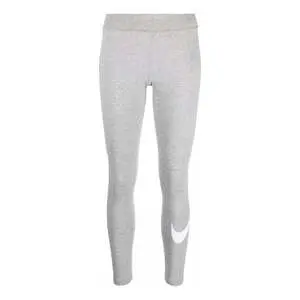 Nike Nike Sportswear Essential Mid-Rise Swoosh Leggings Grey/white