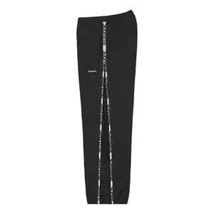 Supreme Reflective Zip Track Pants 'black White