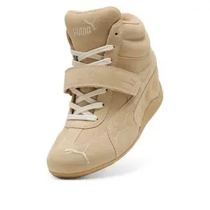 PUMA X Alexander Mcqueen Speedcat Mid Wedge Sneakers - Beige