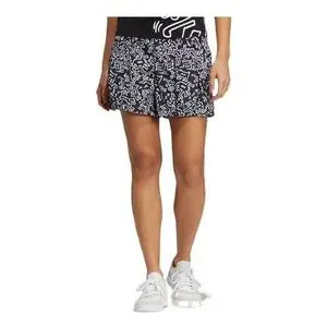 Adidas Neo X Keith Haring Graphic Print Shorts - Black White