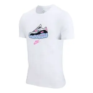 Nike Graphic Print T-shirt - White