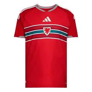 Adidas Wales 26 Home Authentic Jersey - Better Scarlet