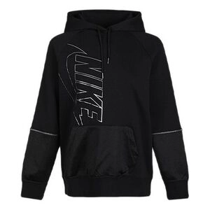 Nike As W Icn Clsh Hoody Flc Os Black - Default Color