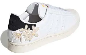 Adidas Superstar Sneakers With Floral Embellishments