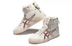 Asics High Top Lace Up Zip Up Sneakers