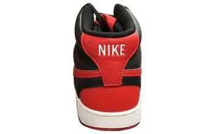 Nike Court Vision Mid Sneakers - Black/red