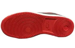 Nike Court Vision Mid Sneakers - Black/red