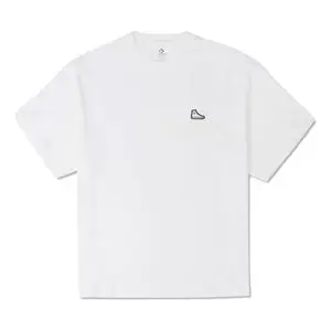CONVERSE Loose Fit Tea Tee Asia Sizing - White
