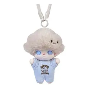 POP MART Dimoo Crush On Coffee Plush Keychain 'sea Salt Cream Milk - Multi-color