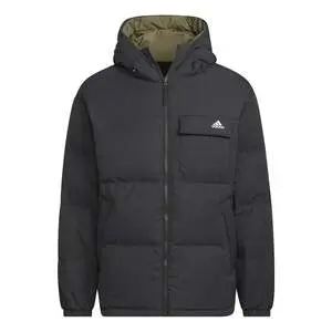 Adidas Down Jacket - Black/green