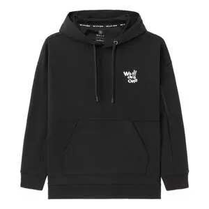 LI-NING Way Of Wade "we Are One" Graphic Hoodie - Black/white