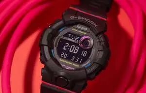 Casio G-shock Digital Watch With Bluetooth And Water Resistance - Black