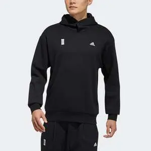 Adidas Graphic Print Hooded Pullover