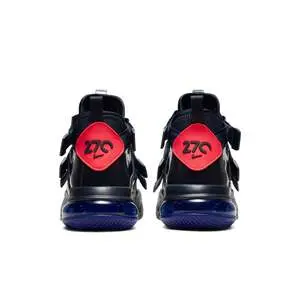 Nike Edge 270 Navy Patent Leather Sneakers - Blueblack/red/black