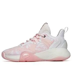 ANTA Bubble Bomb 5.0 "pink White" Athletic Sneakers - Pink/white
