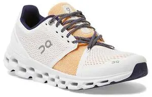 On Cloudstratus Athletic Sneakers - White/yellow