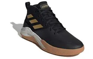 Adidas Own The Game Matte Gold High Top Sneakers