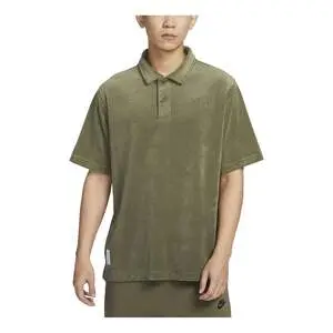 Nike Logo Polo Shirt 'green - Olive/green/multi-color