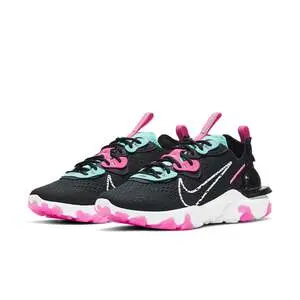 Nike React Vision Sneakers - Black/green/pink