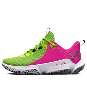 Under Armour Flow Futr X 2 Low Top Sneakers - Pink/green