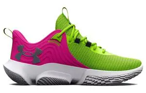 Under Armour Flow Futr X 2 Low Top Sneakers - Pink/green