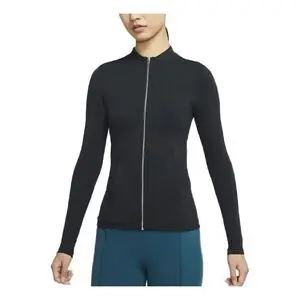 Nike Slim Fit Zip Up Jacket - Black