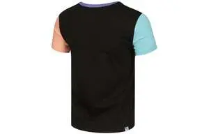 PUMA Casual Colorblock Round Neck Short Sleeve Shirt