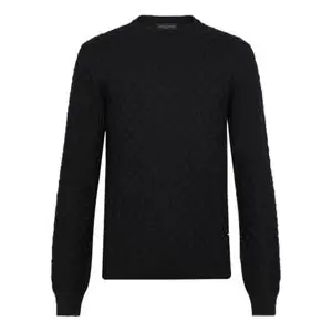 LOUIS VUITTON Fw21 Solid Color Casual Round Neck Long Sleeves Knit