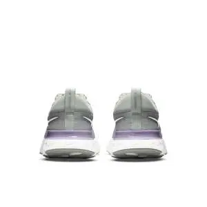 Nike React Infinity Run Flyknit 2 Sneakers - Light Silver/infinite Lilac/barely Green