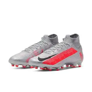 Nike Mercurial Superfly Elite Ag Pro Soccer Cleats - Grey/orange