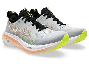 Asics Gel-nimbus 26 Mirai Athletic Sneakers - Grey/black/orange