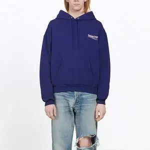 Balenciaga Logo Cotton Hoodie