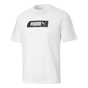 PUMA Alphabet Logo T-shirt - White
