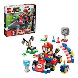 Lego Super Mario Interactive Mario & Standard Kart Set 72043