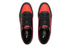 PUMA Rebound Joy Low Top Sneakers - Black/red