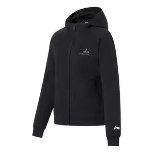 LI-NING Essentials Logo Zip Training Hooded Jacket