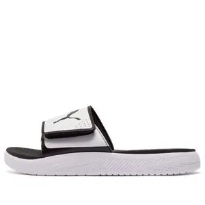 PUMA Softride Slide - White/black