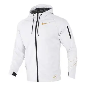 Nike Logo Printing Plus Fleece Hooded Jacket