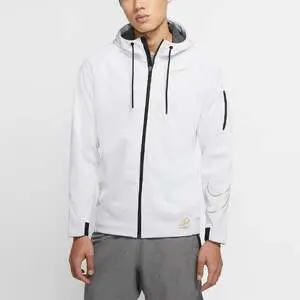 Nike Logo Printing Plus Fleece Hooded Jacket
