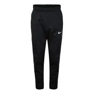 Nike Therma Fleece Drawstring Sports Basketball Long Pants - Black