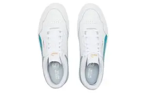 PUMA Court Ultra Low Top Sneakers - White/blue