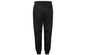 JORDAN Sports Pants Sweatpants 'black Red