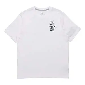 Nike Printing Short Sleeve 'have A Day - White