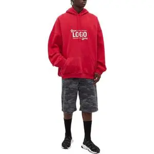 Balenciaga Your Logo Here Popover Hoodie