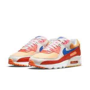 Nike Max 90 Sneakers - White/orange/blue