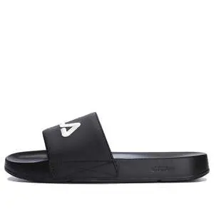 FILA Drifter Slides - Black/white/red