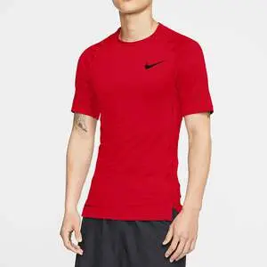 Nike Pro Logo Training Quick Dry Short Sleeve Shirt