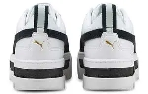 PUMA Mayze Platform Sneakers - White/black