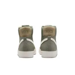 Nike Blazer Mid '77 Premium High Top Sneakers - Olive Green/multi-color