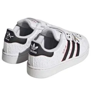 Adidas X Disney Superstar Ii Comfort Closure Sneakers - Cloud White/core Black/red